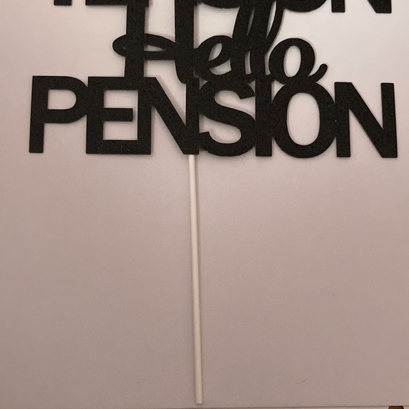 Unbranded | Party Supplies | Retirement Goodbye Tension Hello Pension ...